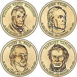 2007 P or D 2020 Presidential Dollars 40 Coin Set in Green Littleton Custom Coin Folder Uncirculated