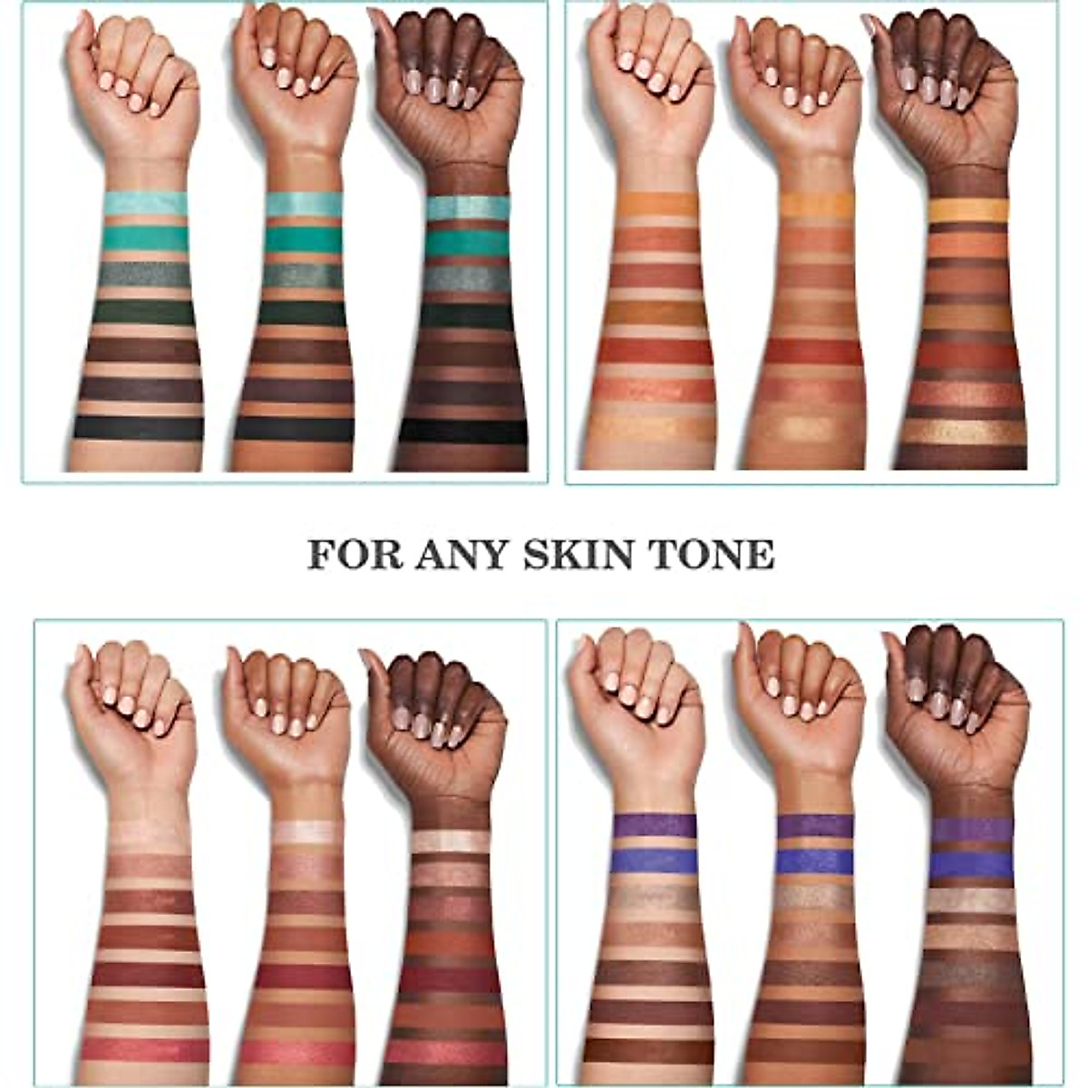 Impress You Eyeshadow Palette, Highly Pigmented 35 Shades Matte and Shimmers Makeup Palette, Blendable Long Lasting Waterproof Eye Shadow, No Flaking, Little Fall Out, Stay Long, Hard Smudge, Cruelty- Free Makeup Pallet, Full Face Eye Make Up for Beginner