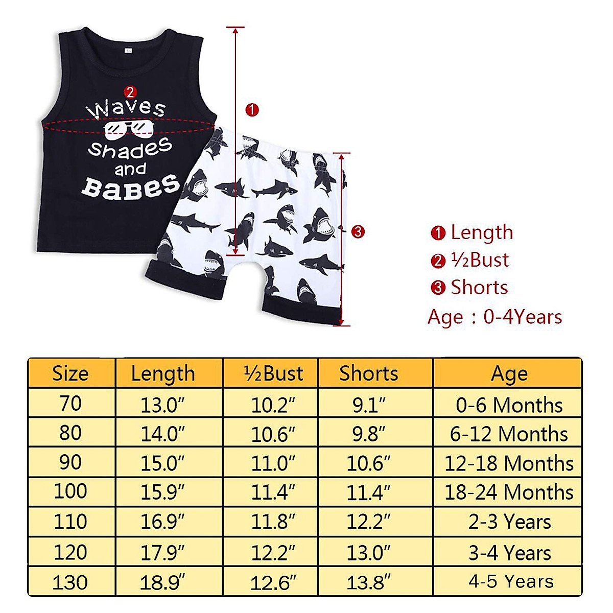 U·nikaka Toddler Baby Boy Cartoon Short Sleeve Button Down Shirt & Casual Shorts Kids Summer Outfits Clothes Set Black, 12-18 Months