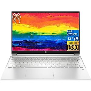 HP 2023 Newest Pavilion Laptop, 15.6" FHD IPS Touchscreen, 13th Gen Intel Core i5-1335U (10 core), 64GB RAM, 1TB SSD, Intel Iris Xe Graphic, Backlit Keyboard, WiFi6, HD Webcam, HDMI, Windows 11 Home