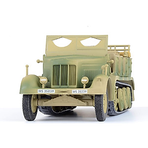 Corgi Diecast Sd Kfz 7 Krauss-Maddei Medium Towing Half-Track 1:50 Military Legends WWII Display Model AA60013 (CC60013)