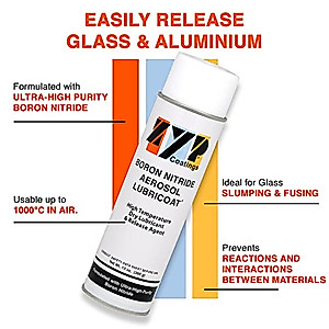 BN Aerosol Lubricoat, 1 can (13 oz. Aerosol can) - Release Agent, High-Temperature Lubricant