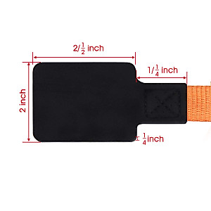 JCHL Sturdy 20-foot-by-1-inch Tie Down Strap Lashing Strap Cargo Tie-Down Strap Padded Cam Lock Buckle 1000lbs Capacity (4-Pack)