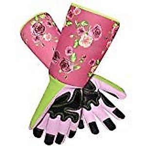 Megawodar Long Sleeve Gardening Gloves Pruning Thornproof Garden Gloves with Extra Long Forearm Protection for Gardener