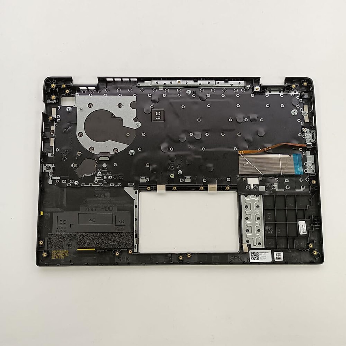 wzqrps Replacement Laptop Upper Case Palmrest Backlit Keyboard Assembly Part for Dell Latitude 14 3420 E3420 04PX9K 4PX9K Black