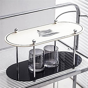 Bathroom Shower Shampoo Long Double-Layer Single-Layer Glass Shelf Bathroom Storage Cabinet Shelf