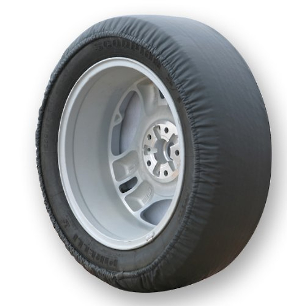 Boomerang - 32" Distressed Star - Spare Tire Cover - (Black Denim Vinyl) for Jeep Wrangler JK (2007-2018) - White Print - Made in The USA