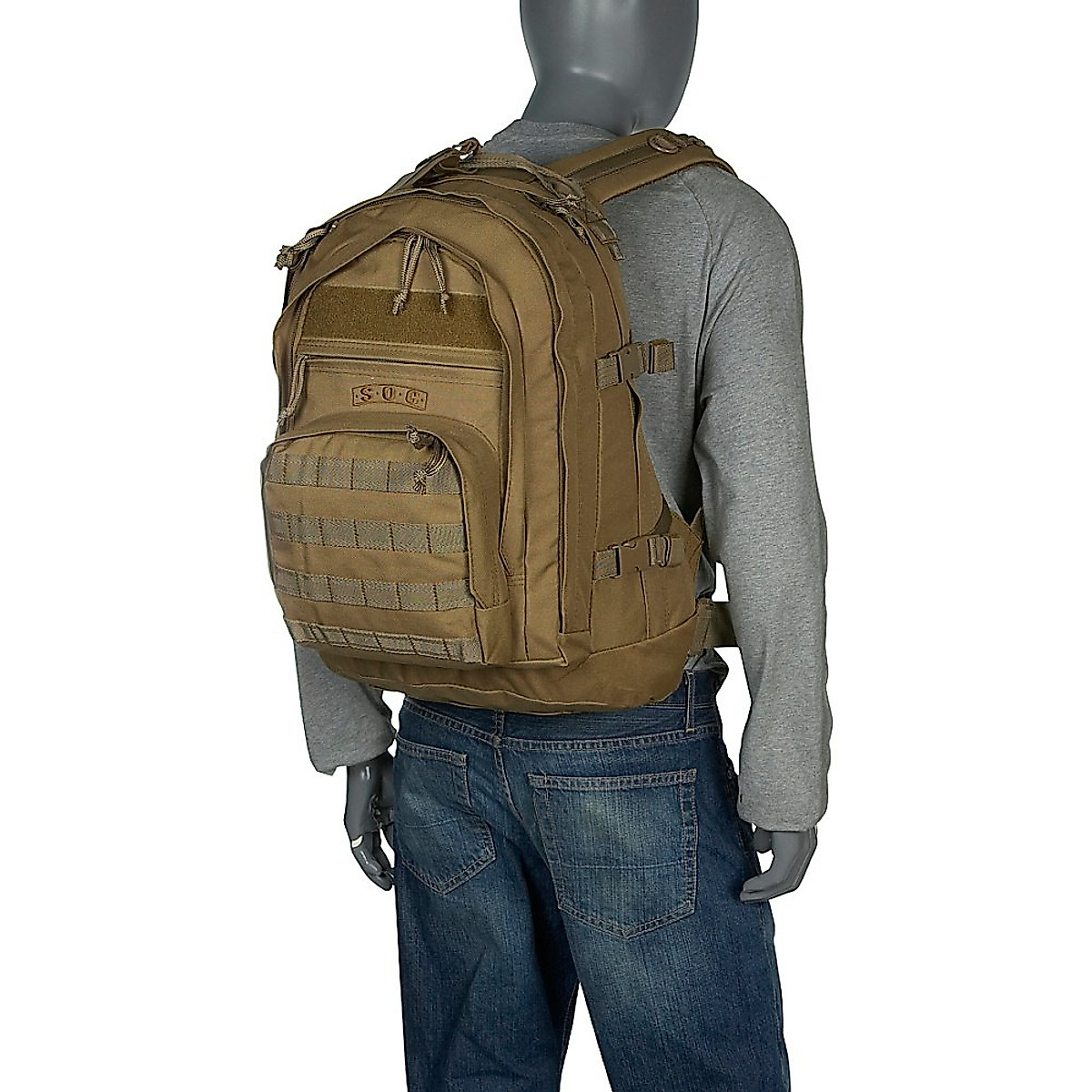 Sandpiper of California 5031-O-BLK 3 Day Pass, Black, 20x14.5x8.5-Inch