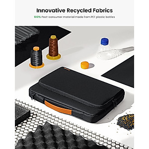 tomtoc 360 Protective Laptop Carrying Case for 13-inch MacBook Air M2/A2681 M1/A2337 2022-2018, MacBook Pro M2/A2686 M1/A2337 2022-2016, 13-inch Surface Pro 9/8/X, Water-Resistant Laptop Bag