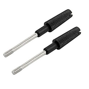 DTTRA Thumb Screws 20pcs #4-40 UNC 47mm Stainless Steel Overmold for Computer Cable DVI Screw