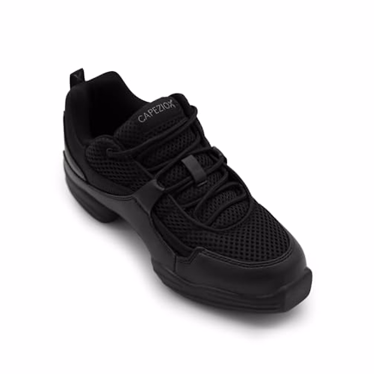 Capezio unisex child Fierce Dansneaker dance shoes, Black, 2.5 Little Kid US