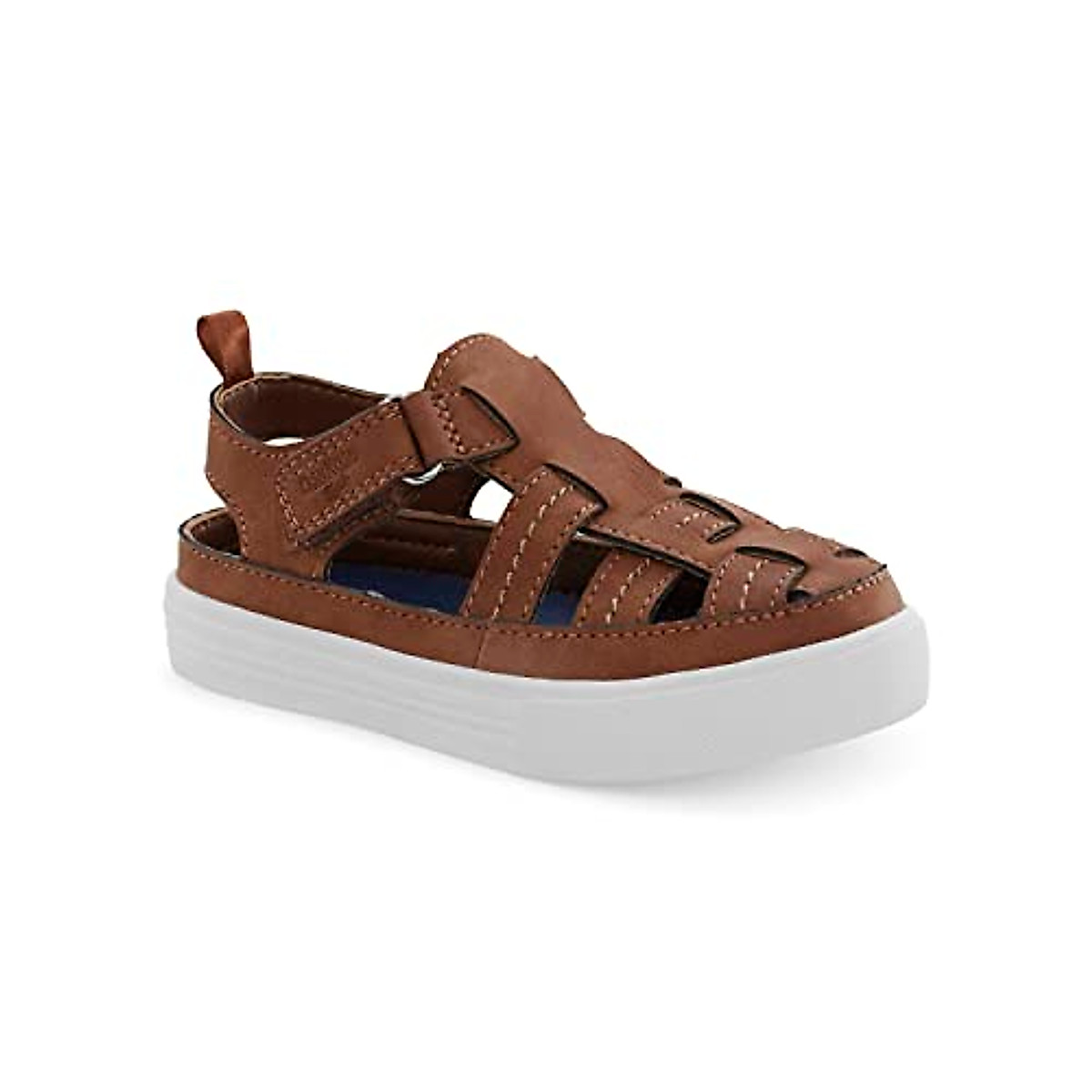 OshKosh B'Gosh Boy's Cilan Sandal, Brown, 10 Toddler