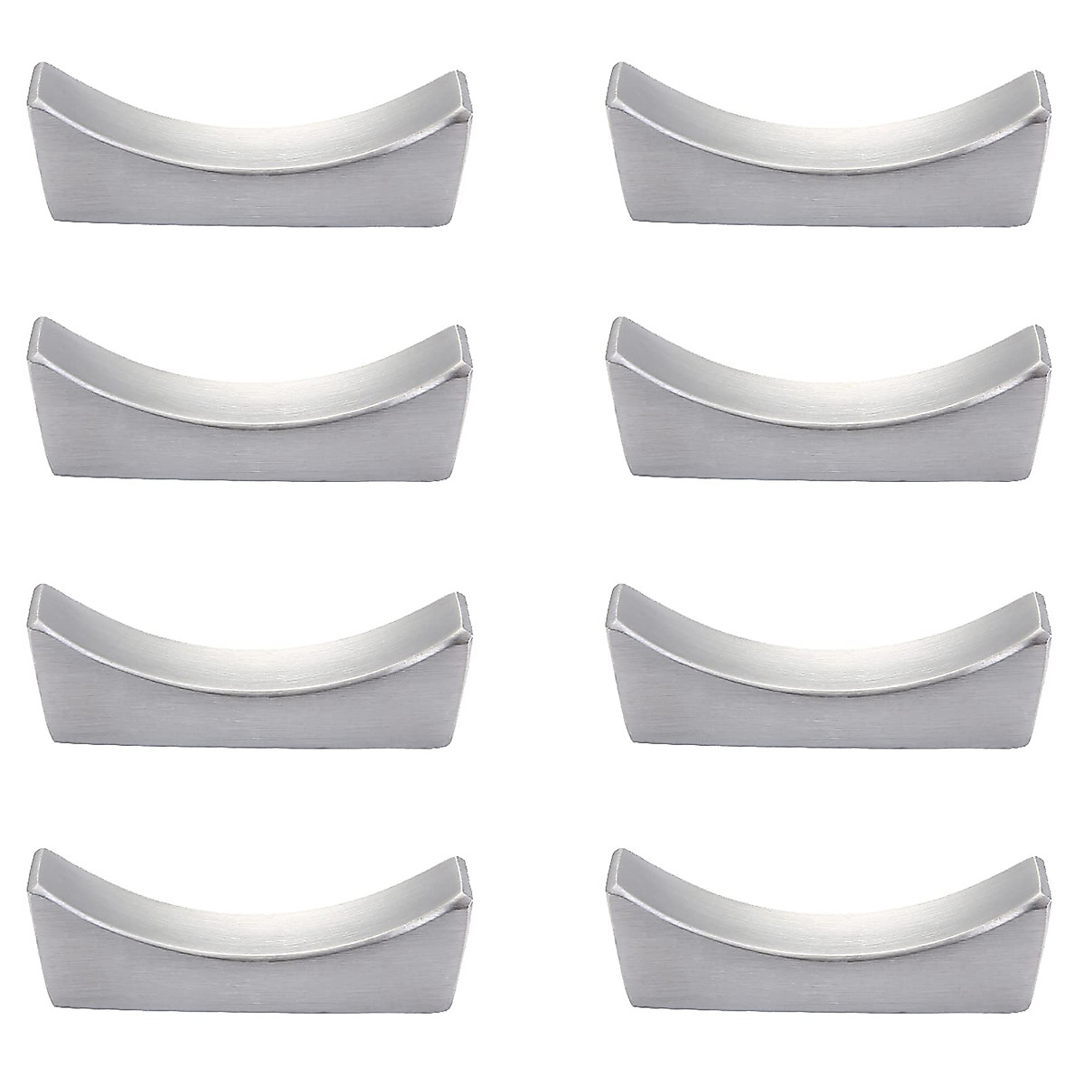 Zelerdo 8 Pieces 304 Stainless Steel Chopstick Holders Chopstick Rest (Silver)