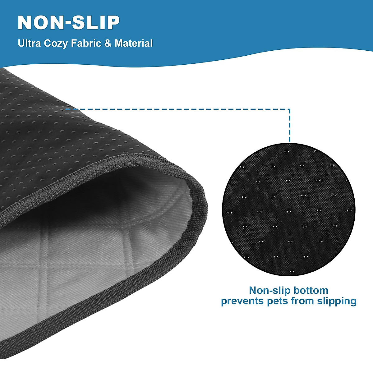 Nisorpa 4 Pack Guinea Pig Cage Liners Super Absorbent Washable Guinea Pig Pee Pads Waterproof Guinea Pig Bedding for Small Animals Rabbit Hamster Rat, 48 x 24 inches