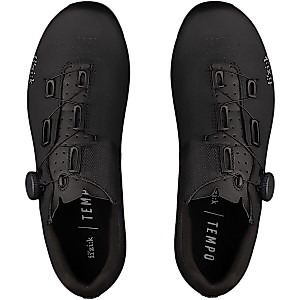 Fi'zi:K Tempo Decos Carbon Cycling Shoe - Wide Black, 46.5