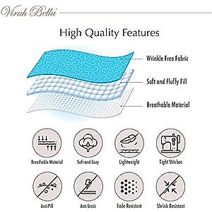 Virah Bella 3 Piece King Cabin Quilt Bedding Set - Lodge Life - Rustic Country Reversible Patchwork Comforter Set with Decorative Pillow Shams