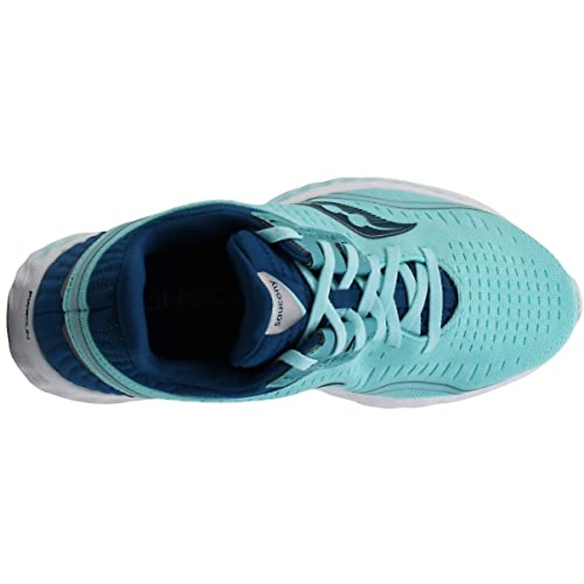 Saucony Women's S10552-25 Kinvara 11 Running Shoe, Aqua/Blue - 10 W US