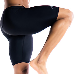 CompressionZ Compression Shorts Men - Compression Underwear for Sports - Long Workout, Athletic, Biking, Running Mens Spandex