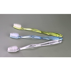 HQSLsund 120 Pack Disposable Toothbrushes with Toothpaste Individually Wrapped, Manual Travel Disposable Toothbrushes Bulk with 5g Travel Toothpaste, Adult Kid Travel Toiletries,3 Colors