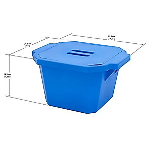 SP BEL-ART MAGIC TOUCH 2 HIGH PERFORMANCE BLUE ICE BUCKET; 4.0 LITER, WITH LID (M16807-4001)