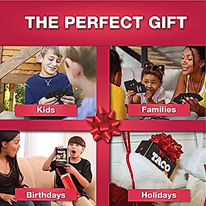 Taco vs Burrito - The Strategic Family Friendly Card Game Created by a 7 Year Old - Perfect for Boys, Girls, Kids, Families & Adults [Amazon Exclusive]