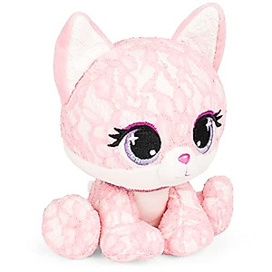 GUND P.Lushes Designer Fashion Pets Jessica Foxy Fox Premium Stuffed Animal Soft Plush, Pink, 6”