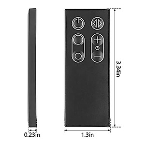 965824-01 965824-02 Replacement Remote Control for Dyson Fan Models AM06 AM07 AM08 with Magnetic