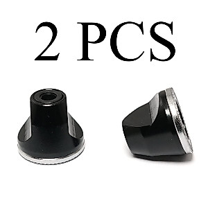 Pro Bamboo Kitchen 2pcs Bicycle Quick Release Lever Nut M5 Screw Non-Slip Nut Mountain Bike Quick Release Shaft All Aluminum Alloy Nut for Fixed Gear Road Bike Modified Parts