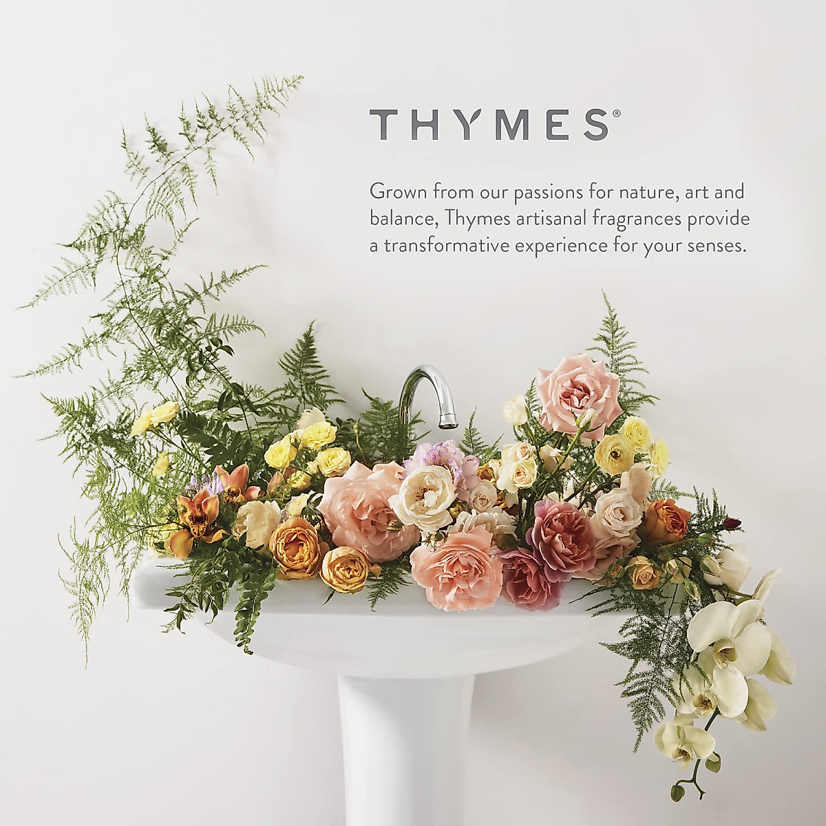 Thymes Travel Set and Beauty Bag - Contains Body Wash, Body Lotion & Hand Cream - Neroli Sol