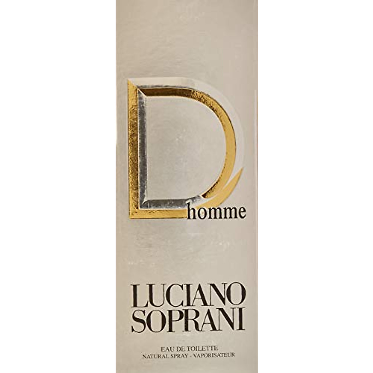 Luciano Soprani D Eau de Toilette Spray for Men, 3.4 Ounce