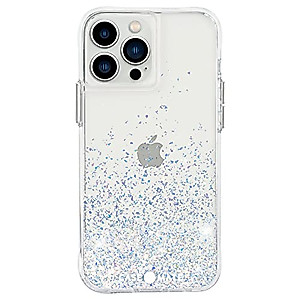 Case-Mate iPhone 13 Pro Case - Twinkle Ombre Stardust with 10ft Drop Protection & Wireless Charging - Luxury Bling Glitter Case for iPhone 13 Pro, Anti Scratch, Shock Absorbing Materials