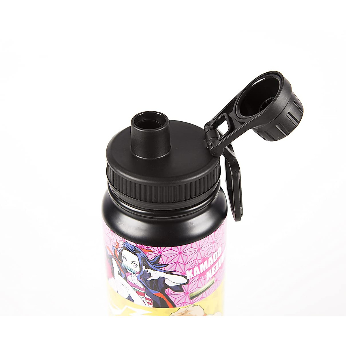 VORSAK waterbottle 28oz Stainless Steel Insulated Sport Bottle BPA Free, 3D Printing anime Tanjiro Nezuko