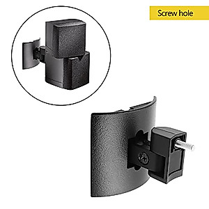KJDiSRPin UB-20 Wall Bracket Series II for All Bose Cinemate Lifestyle Speaker Ceiling Mount,Steel Speakers Brackets Strong and Sturdy (Black)