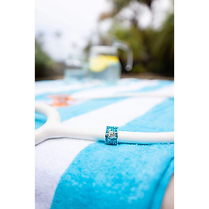 Charmed Crystal Stethoscope Charm - Sea Turtle