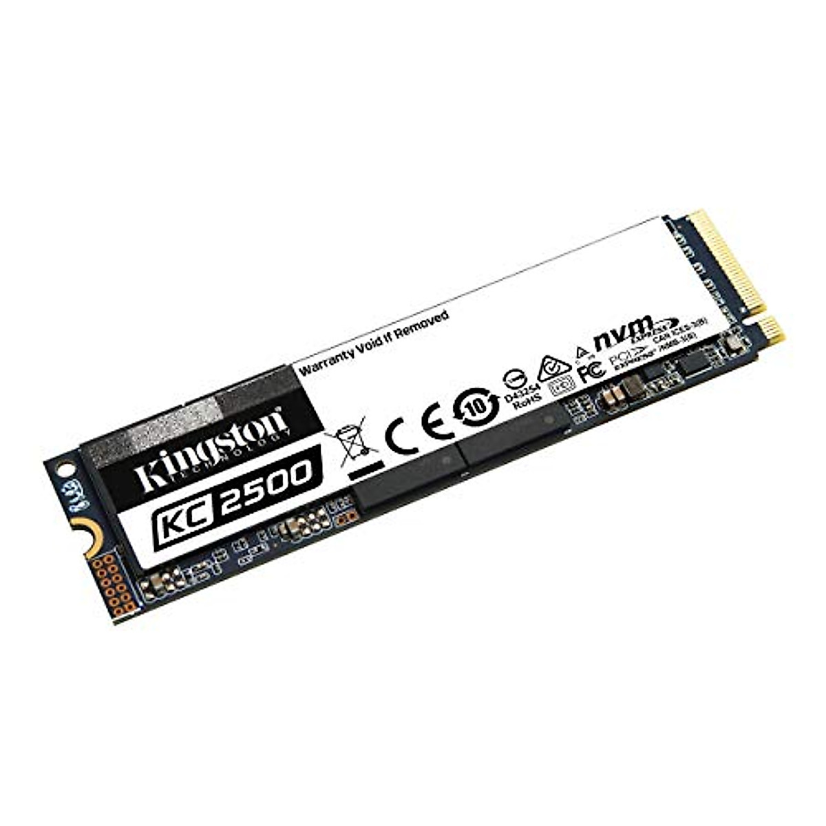 Kingston Skc2500M8/1000G - 1Tb Ssd Series Kc2500 M.2 Format 2280 Nvme High Speed and Self-Encryption AES 256 Bits