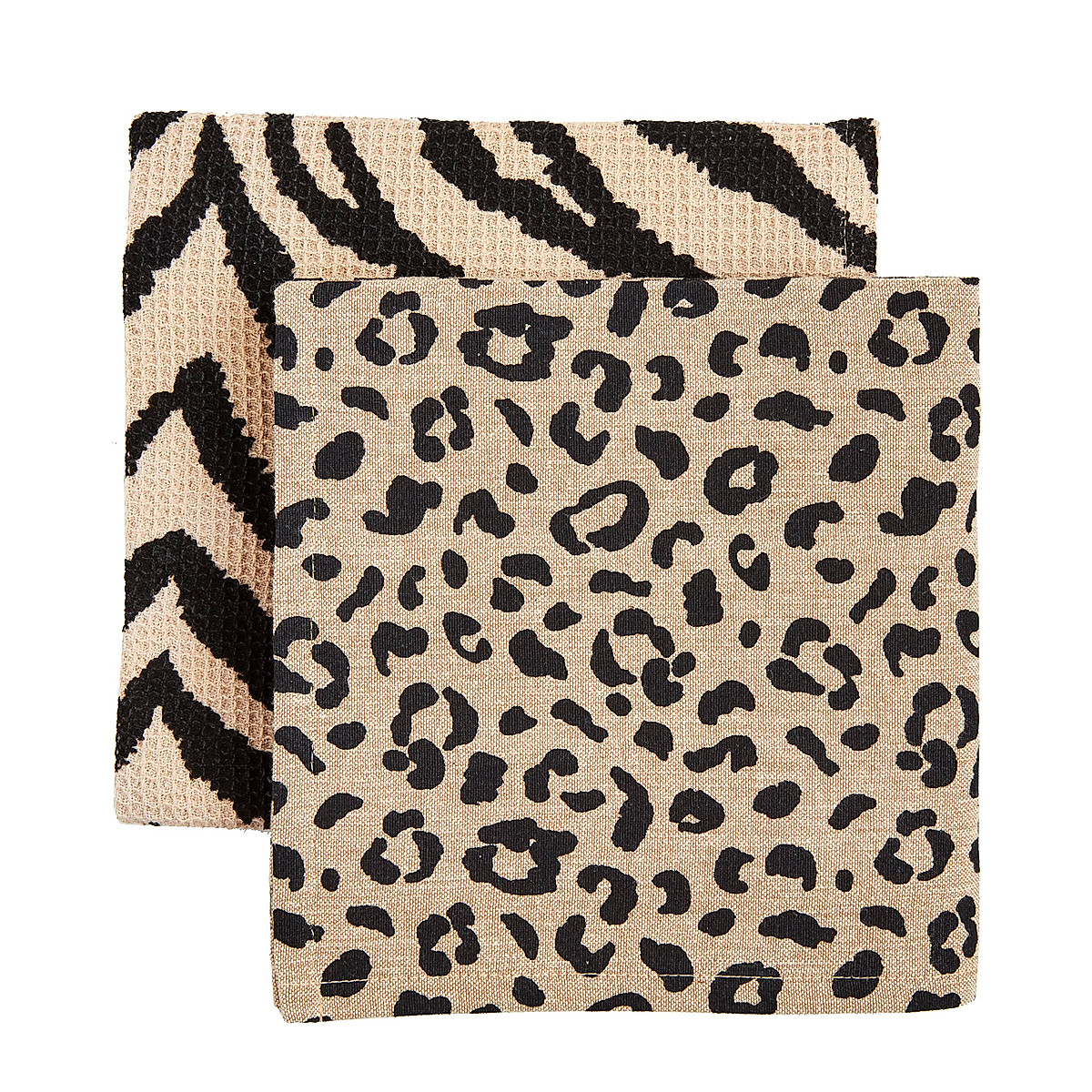 Mud Pie Zebra Animal Print Towel, 26" x 16 1/2"