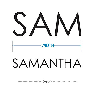 12-72 inch Wide Custom Wood Name Letters Sign Wooden Wall Baby Name Nursery Decor Boys Room Girls Room Bedroom Mid Century Modern Bedroom Craft Cutouts Ready to Paint