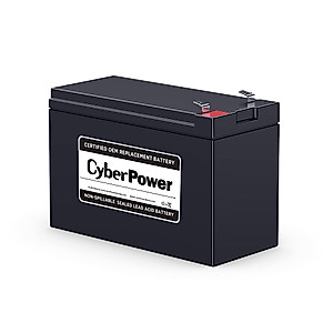 CyberPower RB1280 UPS Replacement Battery Cartridge, Maintenance-Free, User Installable, 12V/8Ah