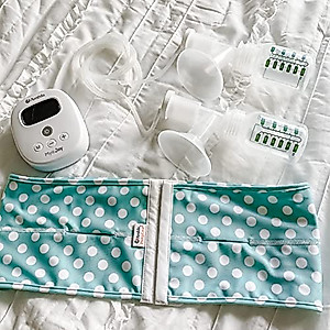 Ameda MYA Breast Pump Replacement Flanges 24mm, Comfort Fit Angled Flange, 2 Count (1 Pair)