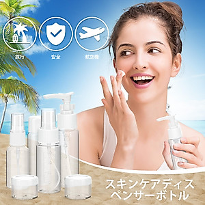 Noideeer 18 Pcs Travel Bottles Set for Toiletries, TSA Approved Travel Size Containers with Bandage Silicone Squeezable for Shampoo Conditioner Lotion Body Wash (Multicolour+Yellow Bag)