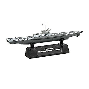 FMOCHANGMDP Submarine 3D Puzzles Plastic Model Kits, 1/48 Scale DKM U-Boat Type VIIC Submarine Model, Adult Toys and Gift, 55Inch