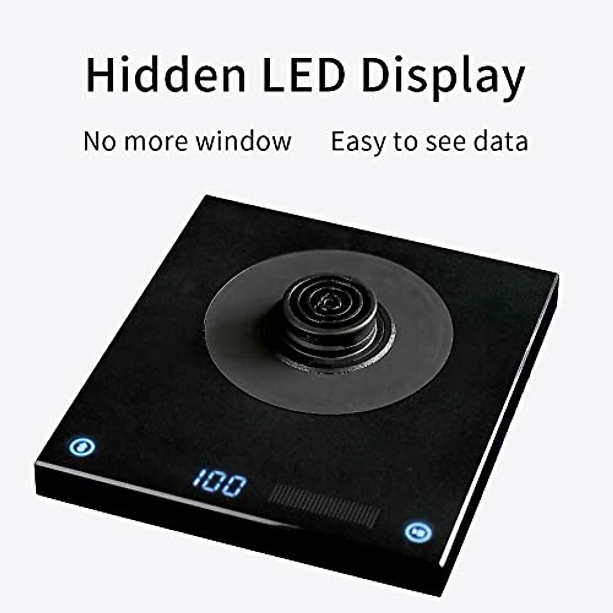 TIMEMORE Electric Gooseneck Kettle, Pour Over Coffee Kettle, Electric Kettle with Temperature Control for Coffee & Tea, 0.8L, Stainless Steel, Matte Black Fish Smart Kettle, 1350w