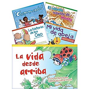 Teacher Created Materials - Classroom Library Collections: Literary Text Readers (Spanish) Set 3 - 10 Book Set - Grade 1 - Guided Reading Level A - I