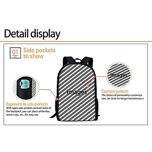 Allinterest Kids Backpack Orangutan Funny Large Lightweight School Book Bag Boys Girls Adjustable Shoulder Straps Daypack