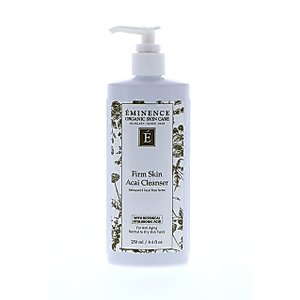 Eminence Organic Skincare Firm Skin Acai Cleanser with Hyaluronic Acid, 8.4 Ounce