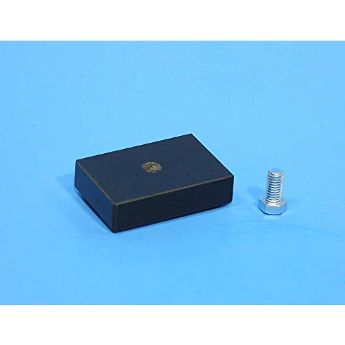 Beer Tap Handle DISPLAY BASE Black with a Bolt For Mounting 2" x 3"