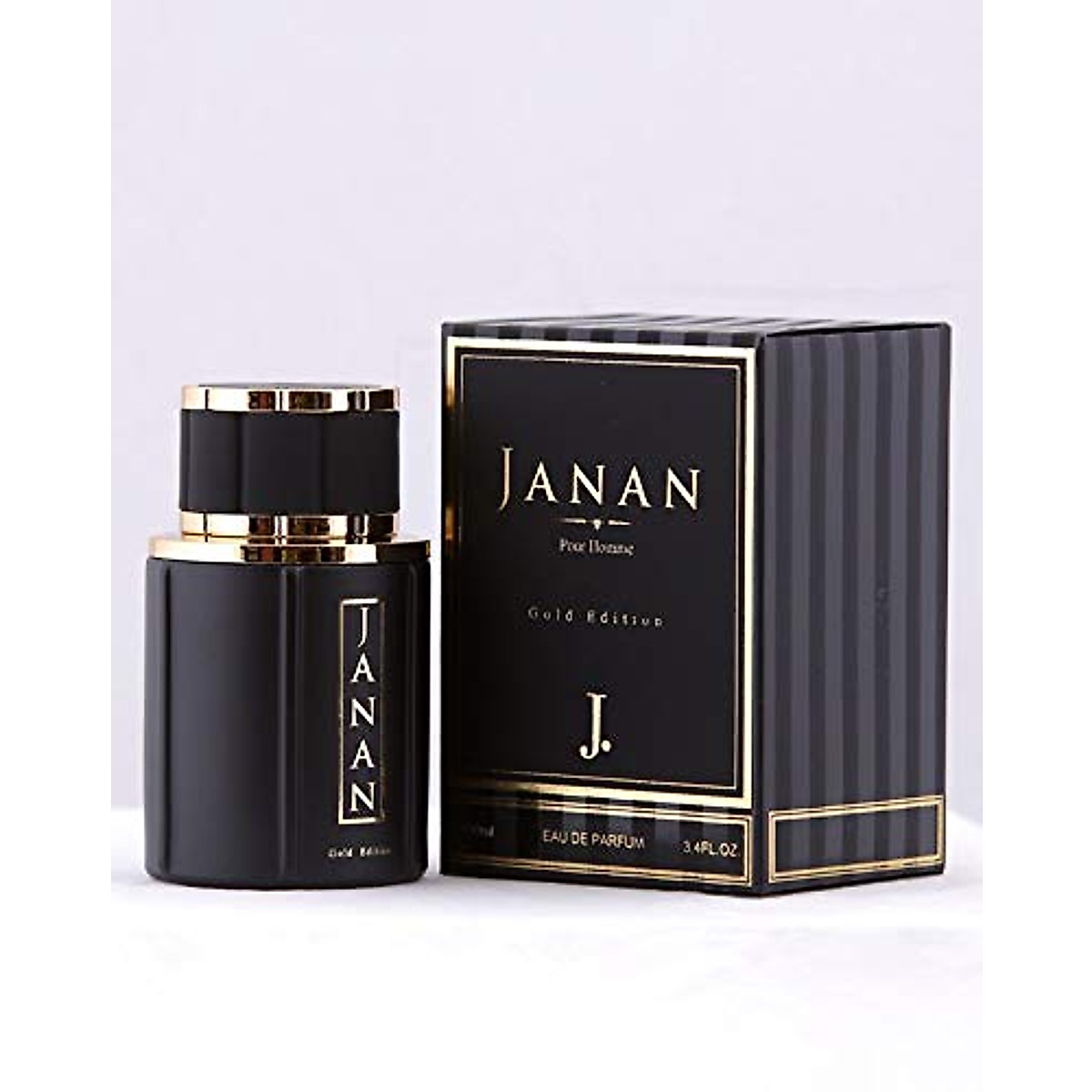 IMOSTY Junaid Jamshed Janan Gold for Men EDP - Eau De Parfum 100ML (3.4oz) | Arabian Perfumery | Fragrance with Citrusy Top Notes of Bergamot Over Base Notes of Musk & Amber | Everyday Essential