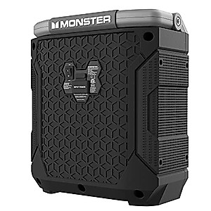 Monster Rocker 270 Sport Portable Indoor/Outdoor Wireless Speaker - Black/Slate (Renewed)