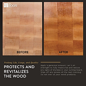 John Boos 128-Ounce Boos Block Mystery Oil Maintenance Care for Wood Cutting Board