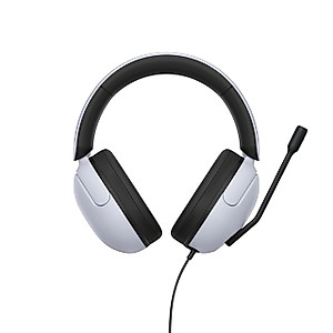 Sony-INZONE H3 Wired Gaming Headset, Over-ear Headphones with 360 Spatial Sound, MDR-G300,White